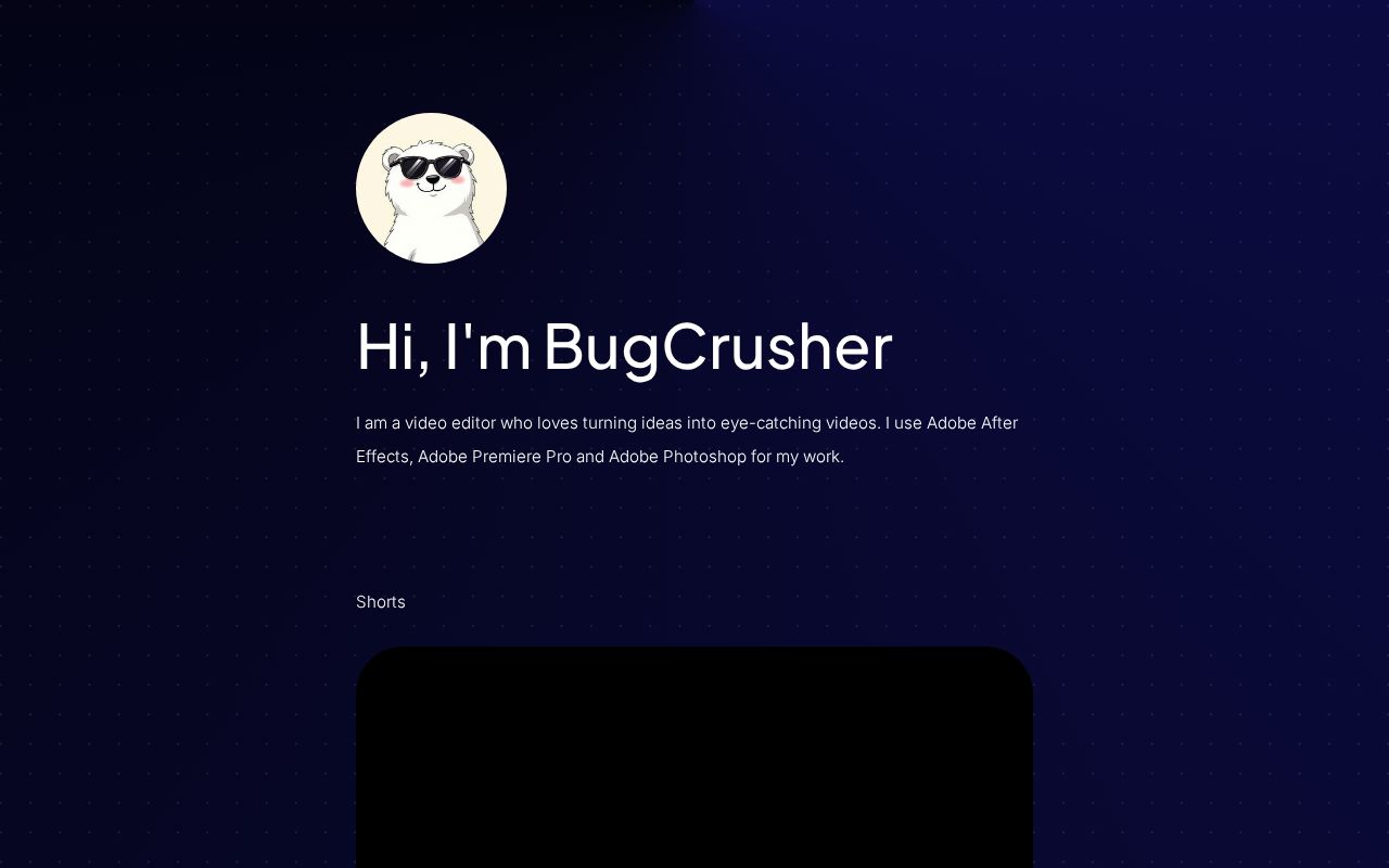 BugCrusher's Portfolio